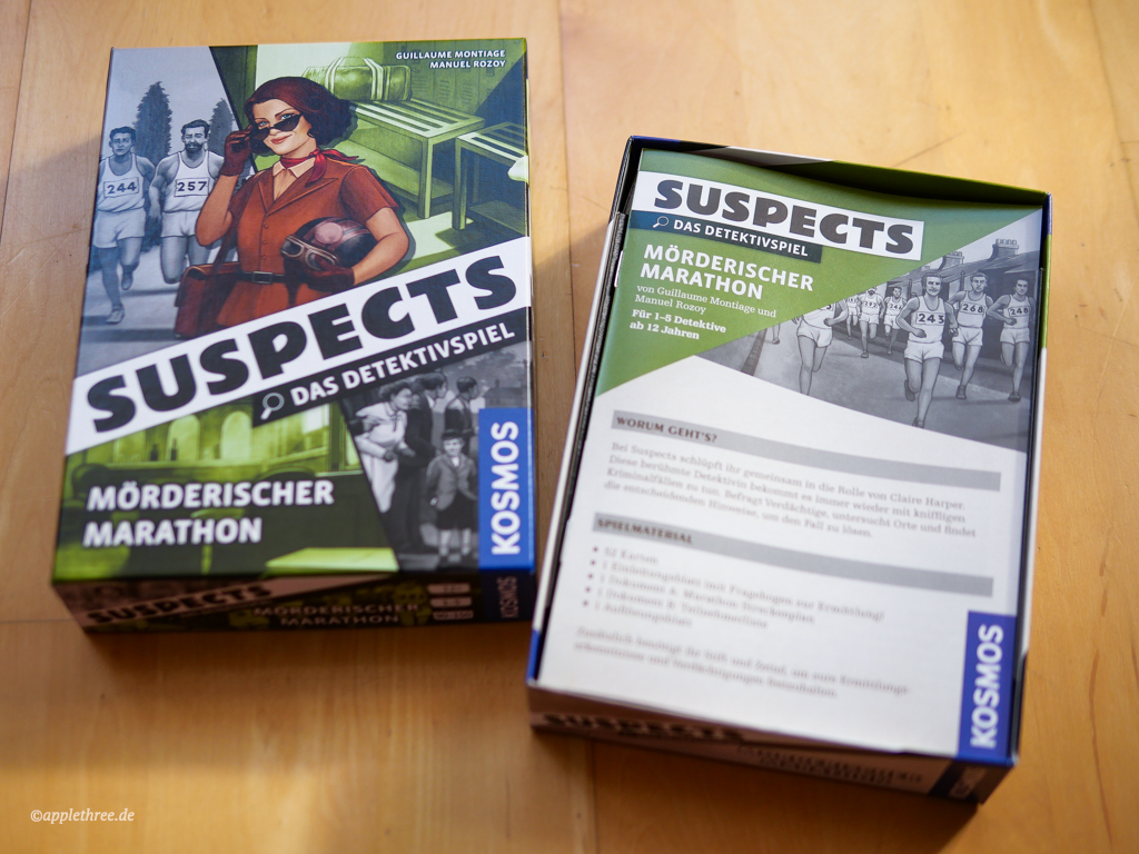 Suspects - Detektivspiel mit einfachen Regeln von Kosmos - Applethree ...